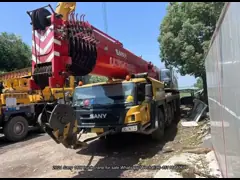 Second-hand  2021 SANY SAC1600T8 160t truck crane with good condition for hot sale