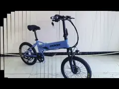 China 20 Inch Aluminum Foldable Electric Bike Shimano 7 Speed Lightweight 20 Inch Folding E-Bike Shimano 7 Gear System  20 Inch Portable E-Bike Shimano 7 Gear Aluminum Frame Foldable Design for Easy Storage for sale