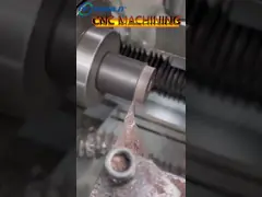 Rapid CNC turning process for steel parts