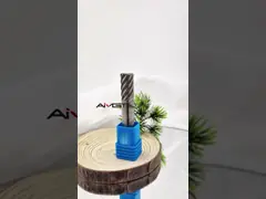 China 16mm 8 Flute Carbide Finishing End Mill High Precision CNC Milling Cutter for Steel Aluminum 45° Helix Angle Mirror Finish for sale