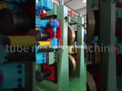 Blue High Precision ERW Pipe Mill Machine for 16-76mm Round Pipe