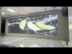 China Max 400W/sqm Power Consumption Flexible Indoor Fixed LED Screen for Indoor Advertising Solutions for sale