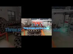 自動操作システム ピークボール用のバイアキシャル回転型鋳造機
