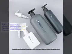 Customized Cosmetic PE Bottle with pump-P2