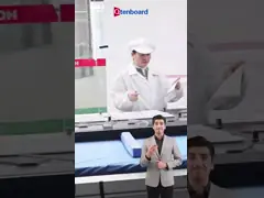 中国 V100 チップ インタラクティブホワイトボード 65 75 86 インチ 20点タッチ アンチグレア ワイヤレス画面共有 Android 14.0 内蔵ホワイトボードソフトウェア、教室管理AI機能付き 販売のため