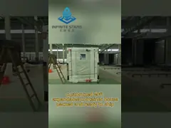 Cina Customisable 40ft Container House espandibile pieghevole con spacco termico in alluminio in vendita