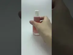 중국 50ml 분홍색 로션 유리 병 사용자 정의 로고 OEM 유리 병 로션 병 유통 제조자 판매용