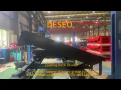 China Handheld Remote Control Cheap Logistic Lift Table Fixed Hydraulic Container Dock Door Levelers Workshop Automatic Ramp Electric Leveler for sale