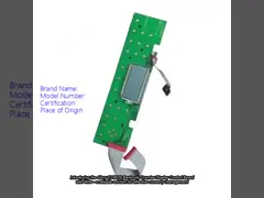 Glory EV8626 Banknote Counter Display Control Board with Wire