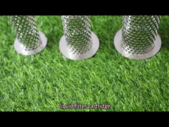 High Purity Filtration Metal Filter Media Energy Saving Design