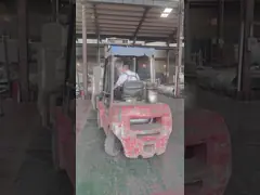 Factory is performing hot-dip galvanizing and bending processing