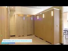 China Wall Mounted Aluminum Composite Toilet Partition Waterproof Odm Aluminum Honeycomb Sheets for sale