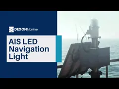 China 20NM Range IP68 Shore Based LED Navigation Lantern Light With Real AIS Aton System for sale