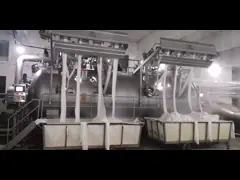 Máquina de tingimento multi-fluxo de ar e líquido de baixo consumo energético