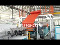 PCV PMMA / ASA Matrice di estrussione di piastrelle di tetto vetrate / linea di produzione soluzione perfetta per soluzioni di copertura superiori