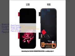 China 3.23-inch AMOLED display screen, 262*928 high-definition, high-brightness, eye-protecting monitor, narrow and long screen, MIPI interface screen for sale