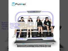 Experience the Future of Entertainment with 9D Virtual Reality Simulator Single-Platform 1709*3250*2280mm