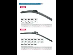 La lama del tergicristallo di alta qualità del veicolo ibrido è pulita al 95%.