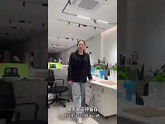 China 4-Person Office Desk Simple And Modern Partition With Storage Cabinet Support customization for sale