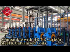 API 5CT Certified ERW Tube Mill | HF Welding Line with ±0.1mm Wall Thickness Control