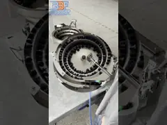 Vibratory Bowl Feeder Conveying Small Parts
