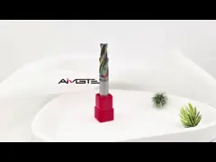 China 7.5mm 4 Flute DLC Coated Stepped End Mill Solid Carbide Multi Level Milling Cutter Precision Forming Tool for Steel Titanium CNC Machining for sale