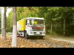 Cina Foton Aumark camion spazzino stradale a vuoto con spazzino neve in vendita