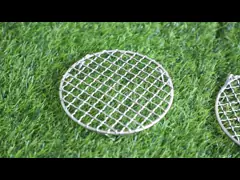 Custom Made Food Grade Stainless Steel 304 316 Rectangle Shape Outdoor BBQ Tools Wire Mesh Grill for