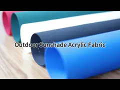 China Customize 3 Meters for 100% Solution Outdoor Acrylic Dyed Fabric for Awning Outdoor Sunshade Fabric for sale