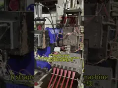 Automatische Maschine zur Herstellung von 100 kW PP-Gürteln 5-19 mm Gürtelrollen Herstellung mit PLC-Steuerung