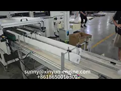 Fully Automatic 3D Wrapping 1/2/4/6 Rolls Small Toilet Paper Kitchen Towel Roll Packing Machine