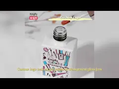 Coating10ml Nail Polish Bottle Durable Glass Nail Polish Bottle