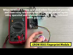 GROW K215-V1.3 Fingerprint Access Control System Control Board