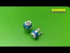 China WH06 Trimmer Potentiometers 100R-1M RM065 Adjustable Resistor 0.1w Vertical Trimmer B50k 9mm sliding potentiometer for sale