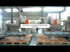 China Automatic Resistance Carbon Steel Piston Bore Shock Absorber Seam Welding Machine for sale