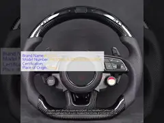 Modified carbon fiber steering wheel for A-u-d-i A4LA5A6LA7Q5A3Q3Q7S4RS4