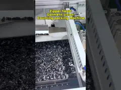 Máquina de embalaje inteligente con cámara automática de controvisión de recuento para accesorios de ropa