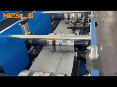 China Popular K-Style Gutter Roll Forming Line For Residential Roof Drainage for sale