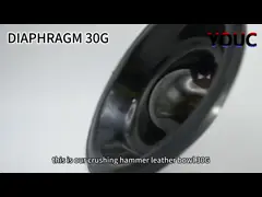 China Rock Hammer Hydraulic Breaker Diaphragm - PU Rubber Membrane for Construction Equipment with 10+ Years Service Life for sale