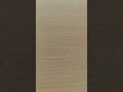 Auditorium Wall Panels 2/2/0.5mm NANO Microperforated Sound Absorption Acoustic Board