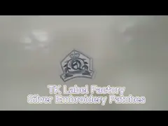 China 3D Washable Custom Embroidery Heat Transfer Patch for Ski-Wear - 300x300mm Max Size, 160°C Application for sale