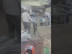 Hot dip galvanized chain link fence frame welding and post welding