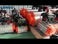 China Rotary Pneumatic Actuator EX Proof Double Acting Spring Return For Ball / Butterfly Valve for sale