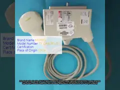 Toshiba PVT-375BT Ultrasound Probe Repair Service Scanhead Replace Cable Change