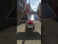 China Remote Control Mobile Surveillance Trailer Mobile CCTV Trailer For Remote Areas for sale