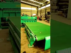 0.5mm Sheet Metal Leveling Machine 220V 50Hz 1500mm Sheet Width