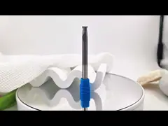 China 8mm 2 Flute TiAlN Coated Carbide End Mill  Extra Long Length Deep Slot Cutting Tool for Steel  Stainless for sale