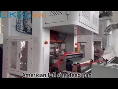 American Full Size Plate Aluminum Foil Operation Video