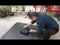 China Fireproof Explosion-Proof Battery Safety Bag for Electric Vehicle Lithium Batteries High-Temperature Resistant Storage Pouch for sale