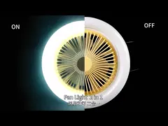 China Manufacturer Low Noise 20 Inch LED Chandelier Ceiling Fan With LED Light And Remote Control for sale